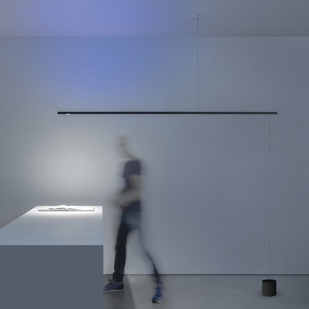 Fosbury Suspension/Floor - Davide Groppi | Linear Suspension Lights ...
